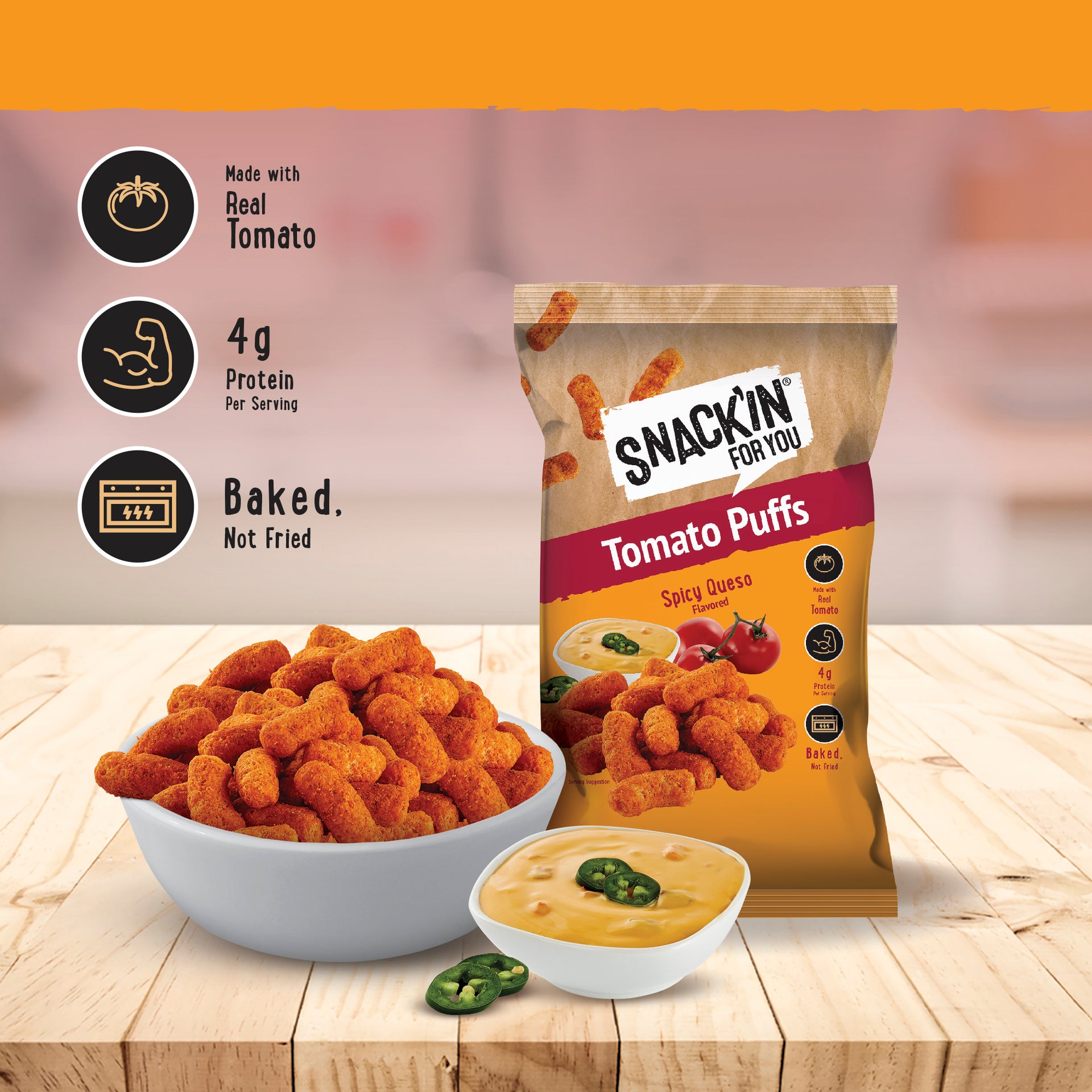 VEGGIE PUFFS – Snack’in For You USA