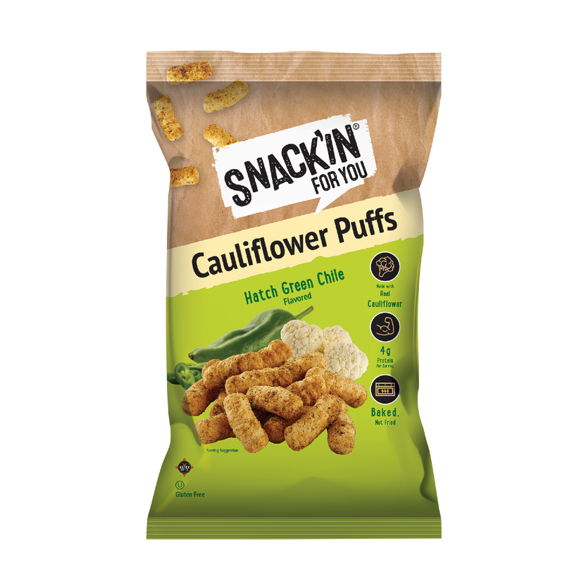 Cauliflower Puffs Sour Cream and Onion – Snack’in For You USA