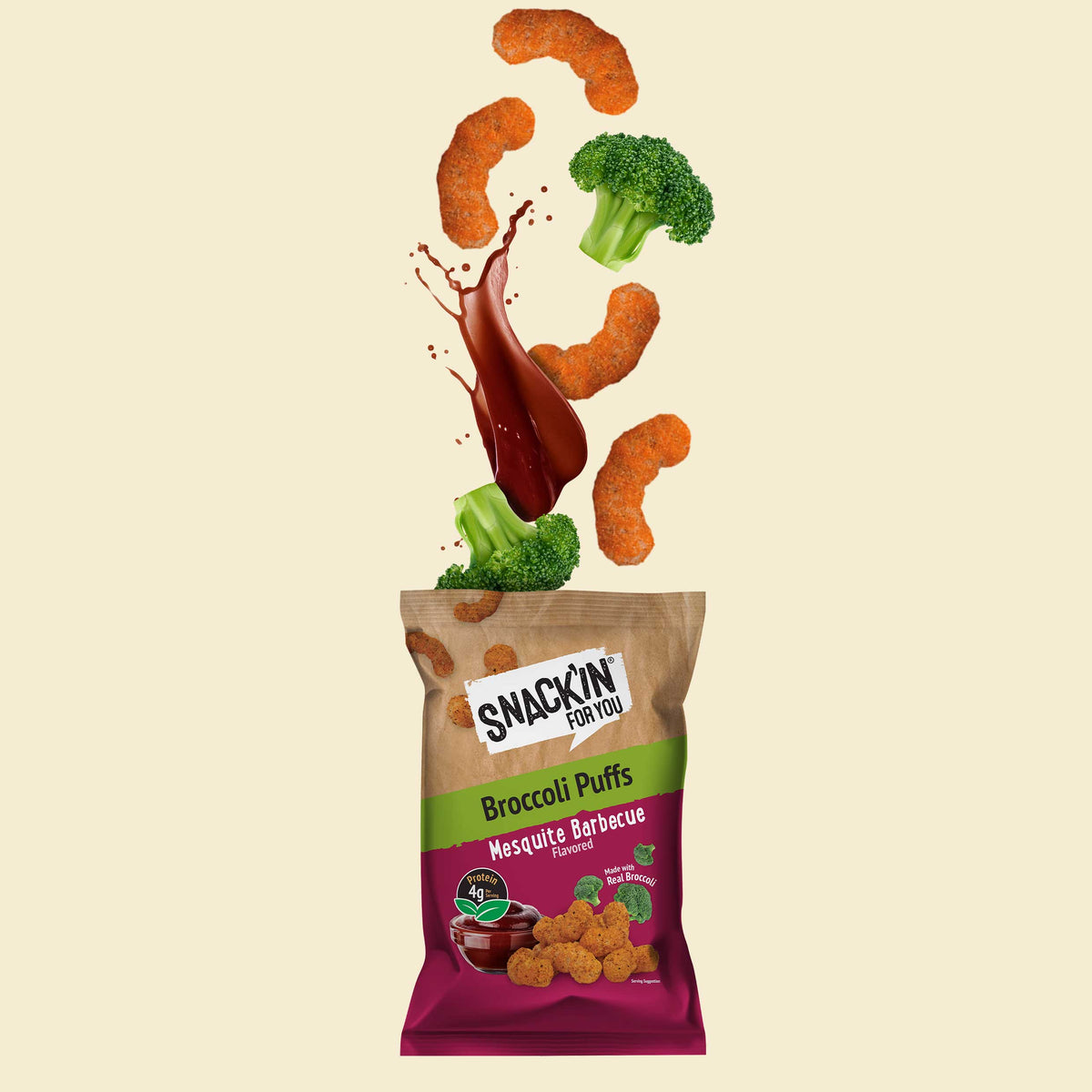 Cauliflower Puffs Buffalo Ranch – Snack’in For You USA