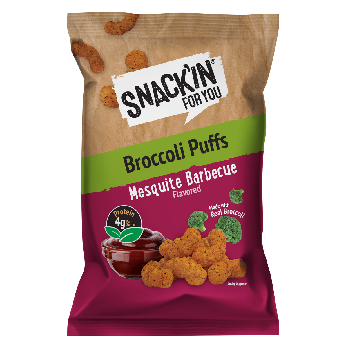Broccoli Puffs Cheddar Jalapeño – Snack’in For You USA