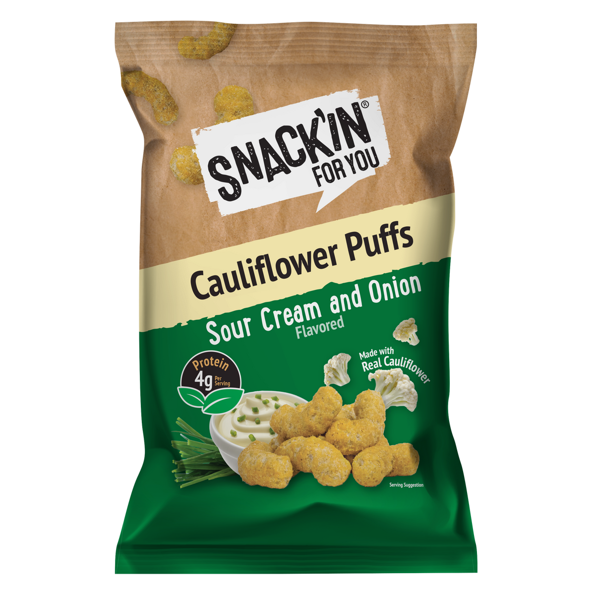Cauliflower Puffs Buffalo Ranch – Snack’in For You USA
